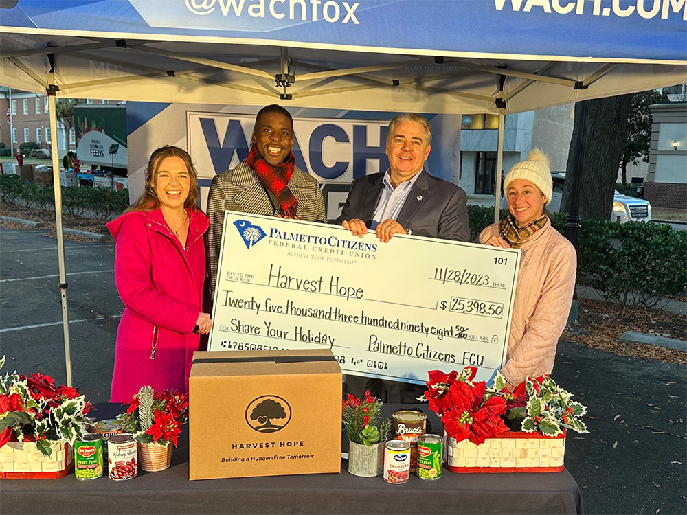 Supporting Harvest Hope Food Bank